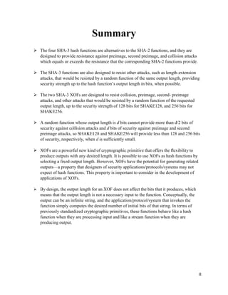 Whitepaper on new research on message digest and hash techniques | PDF | Programming Languages ...