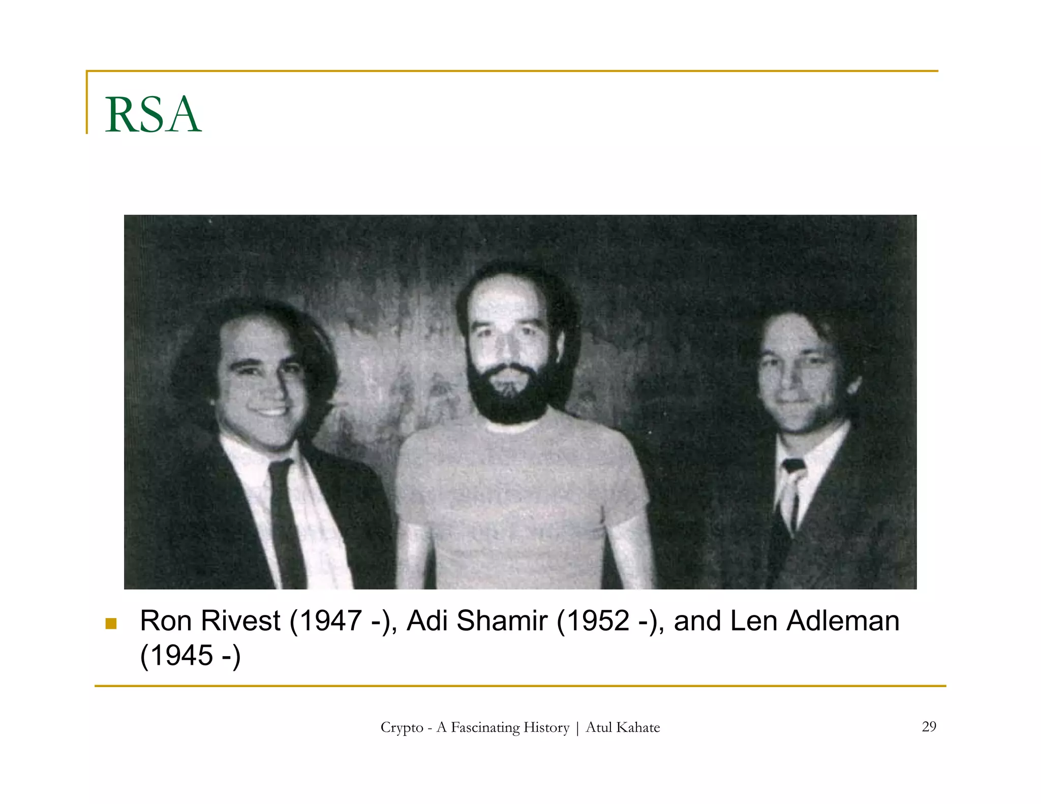 Crypto - A Fascinating History by Atul Kahate | PDF | Technology & Computing