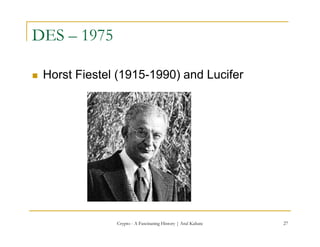 Crypto - A Fascinating History by Atul Kahate | PDF