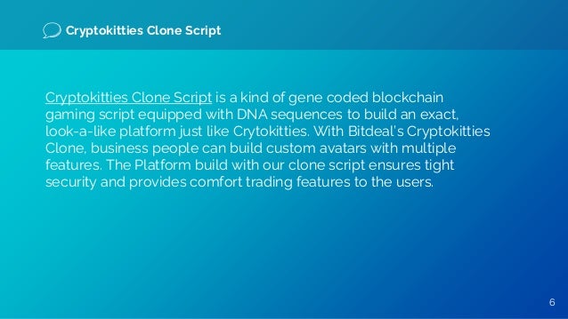 Cryptokitties Clone Script | PPTX