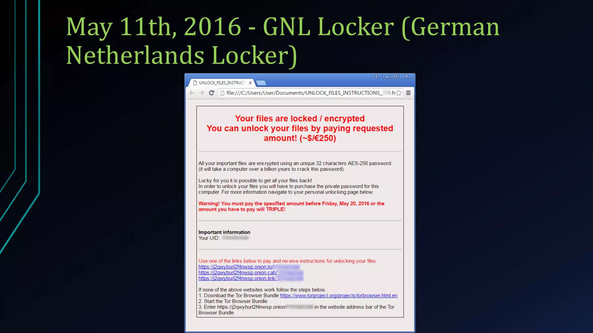 Understanding CryptoLocker (Ransomware) with a Case Study | PDF