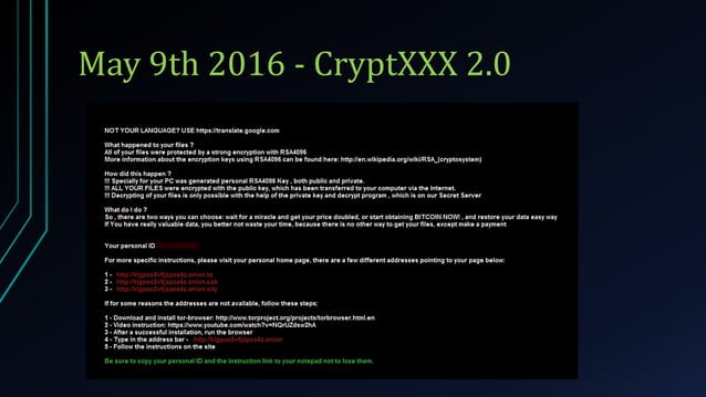 Understanding CryptoLocker (Ransomware) with a Case Study | PDF | Information and Network ...