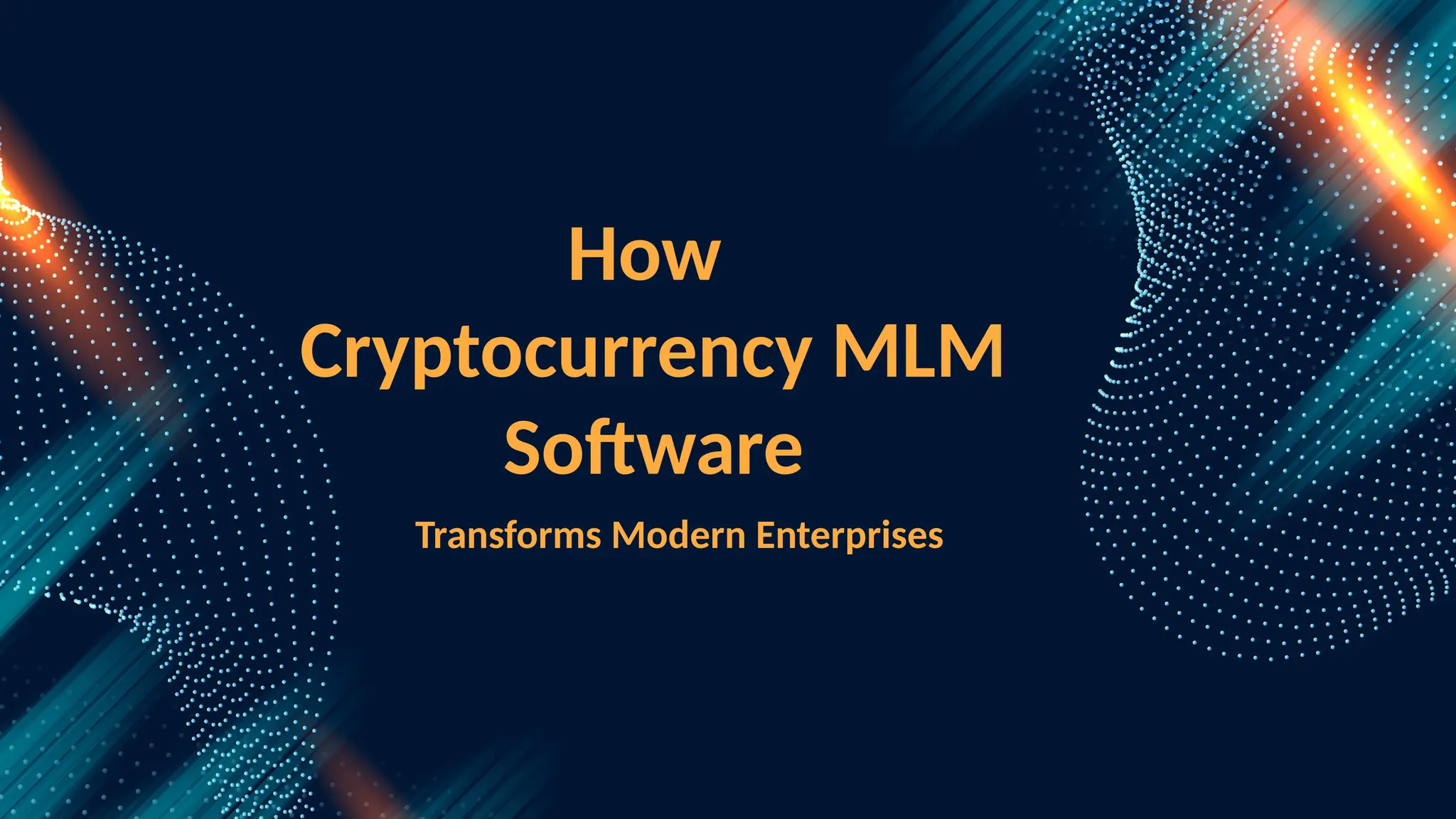 cryptocurrency MLM software development company | PPT