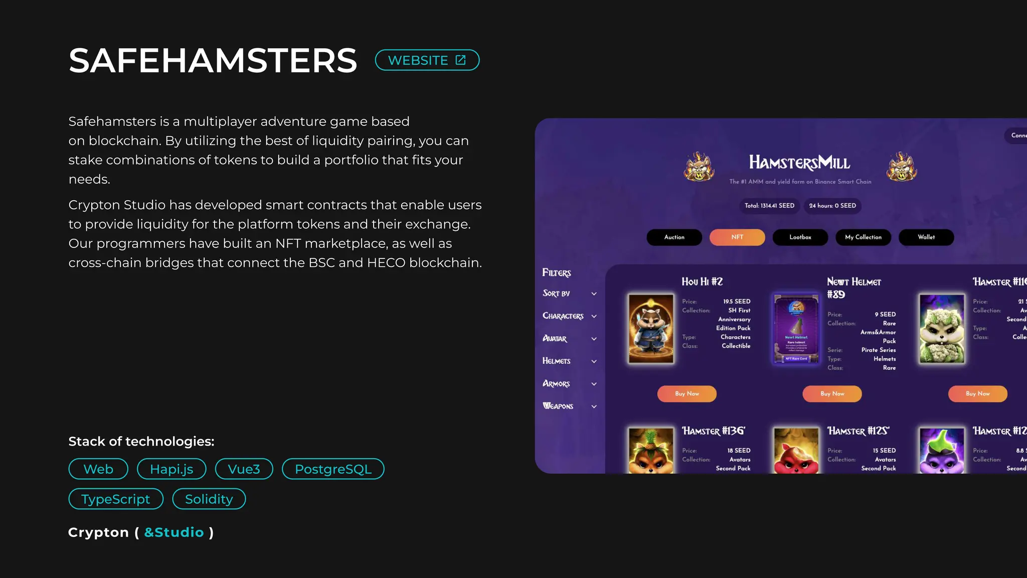 Crypton Studio Presentation | PPT