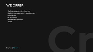 Crypton Studio Presentation | PPT