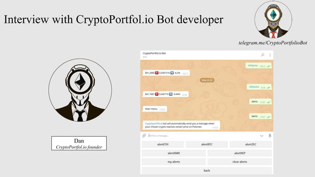 Crypto portfol.io bot | PPTX