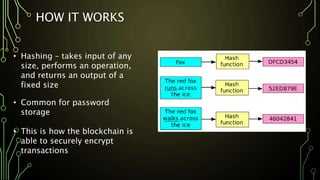 Bitcoin, Cryptocurrency, & Blockchain Presentation | PPTX