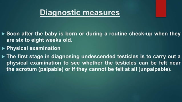 Cryptorchidism | PPTX