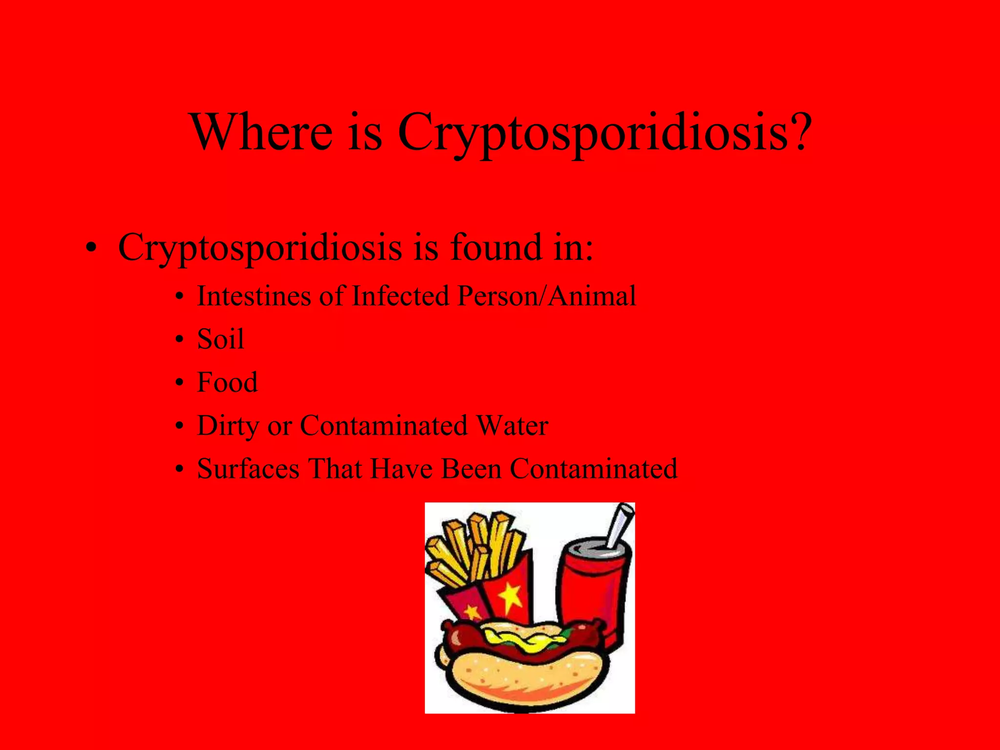 Cryptosporidiosis | PPTX