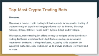 Crypto trading bot | PPTX