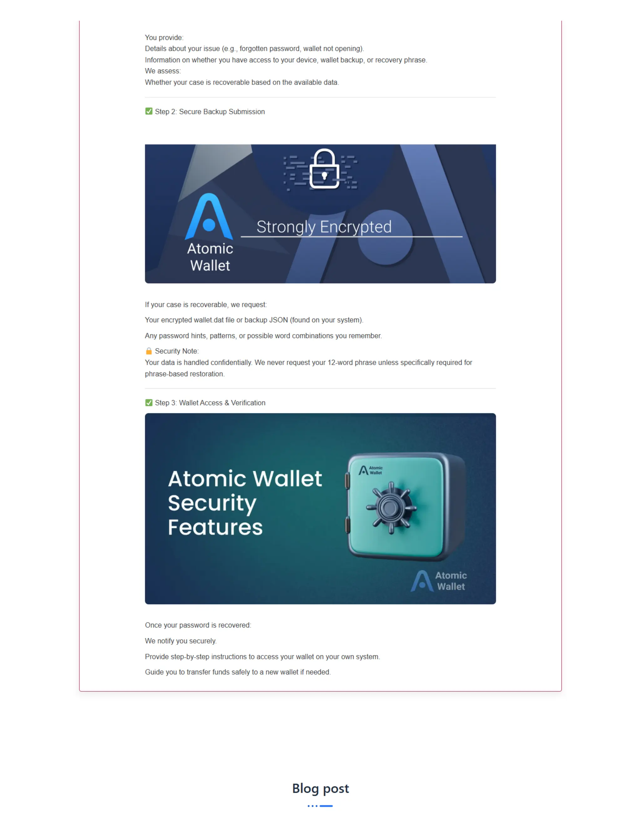 Atomic Wallet Recovery | Cryptotrustrecovery | PDF