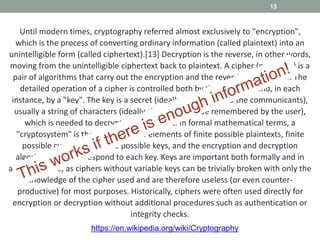 Cryptography | PPT