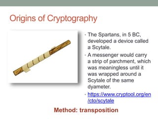 Cryptography | PPT