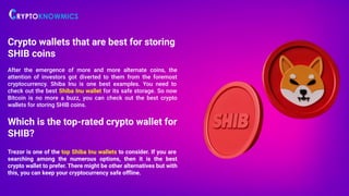 Crypto wallets that are best for storing SHIB coins.pdf