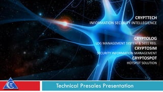 Crypt tech technical-presales | PPT