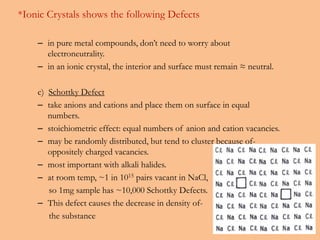 crystal-defects | PPTX