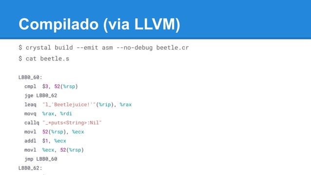 Crystal: Fundamentos, objetivos y desafios - Cacic 2019 | PPT