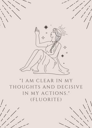 Crystal-Powered Affirmation Cards for Powerful Shifts in Your Mindset | PDF