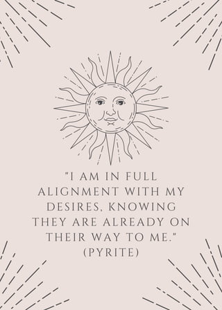 Crystal-Powered Affirmation Cards for Powerful Shifts in Your Mindset | PDF