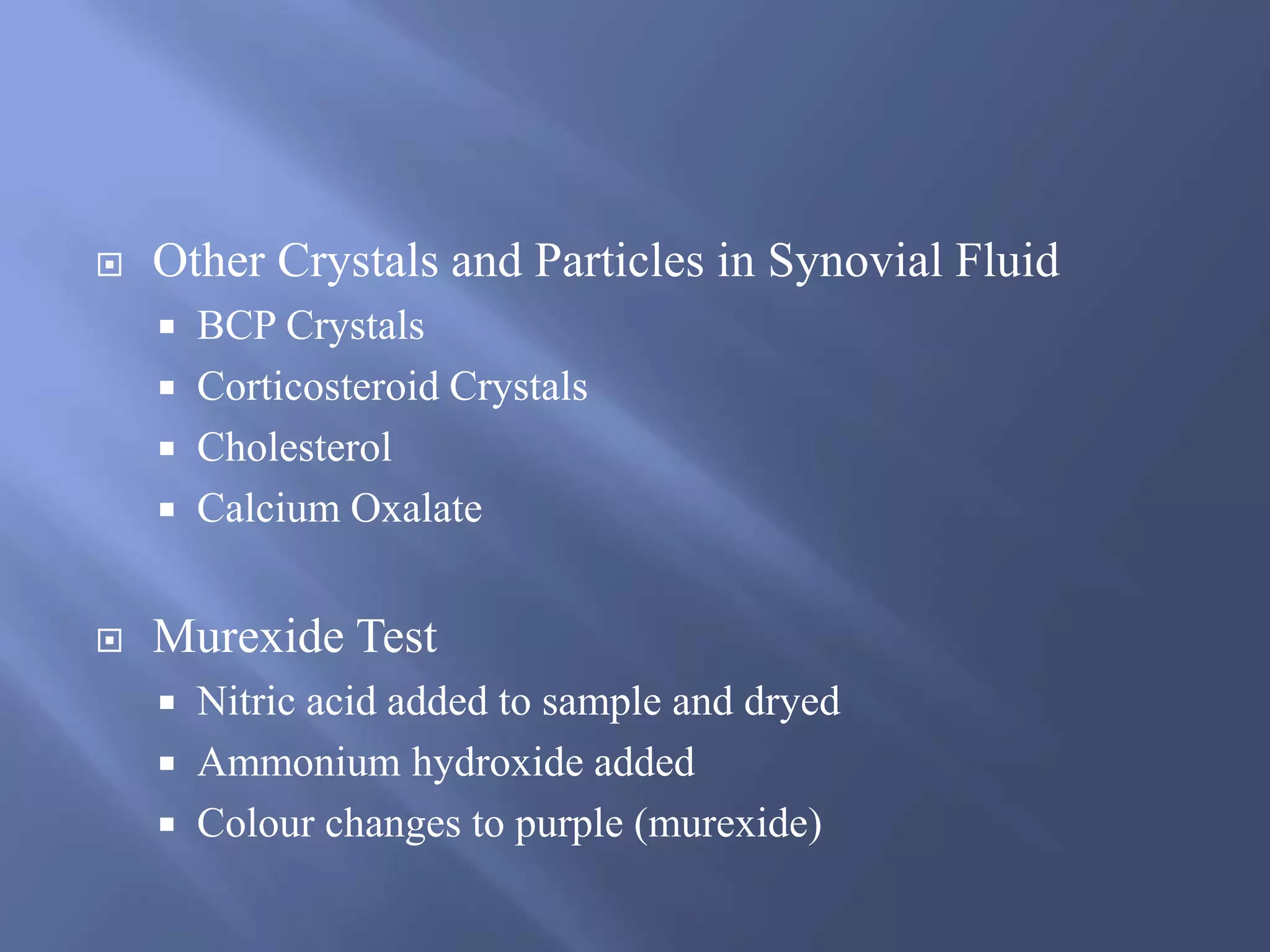 Crystal arthropathy.pptx