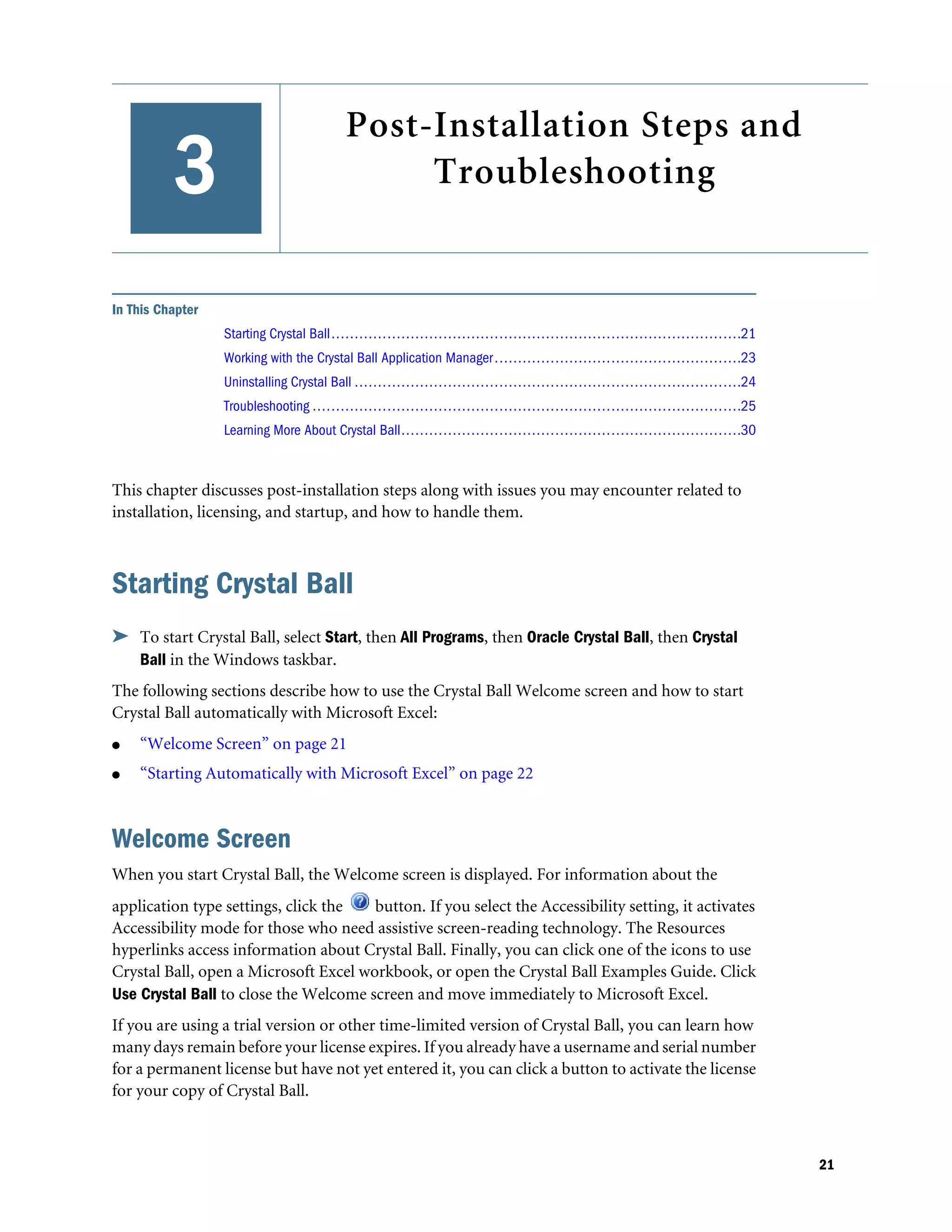 Crystal ball installation guide | PDF