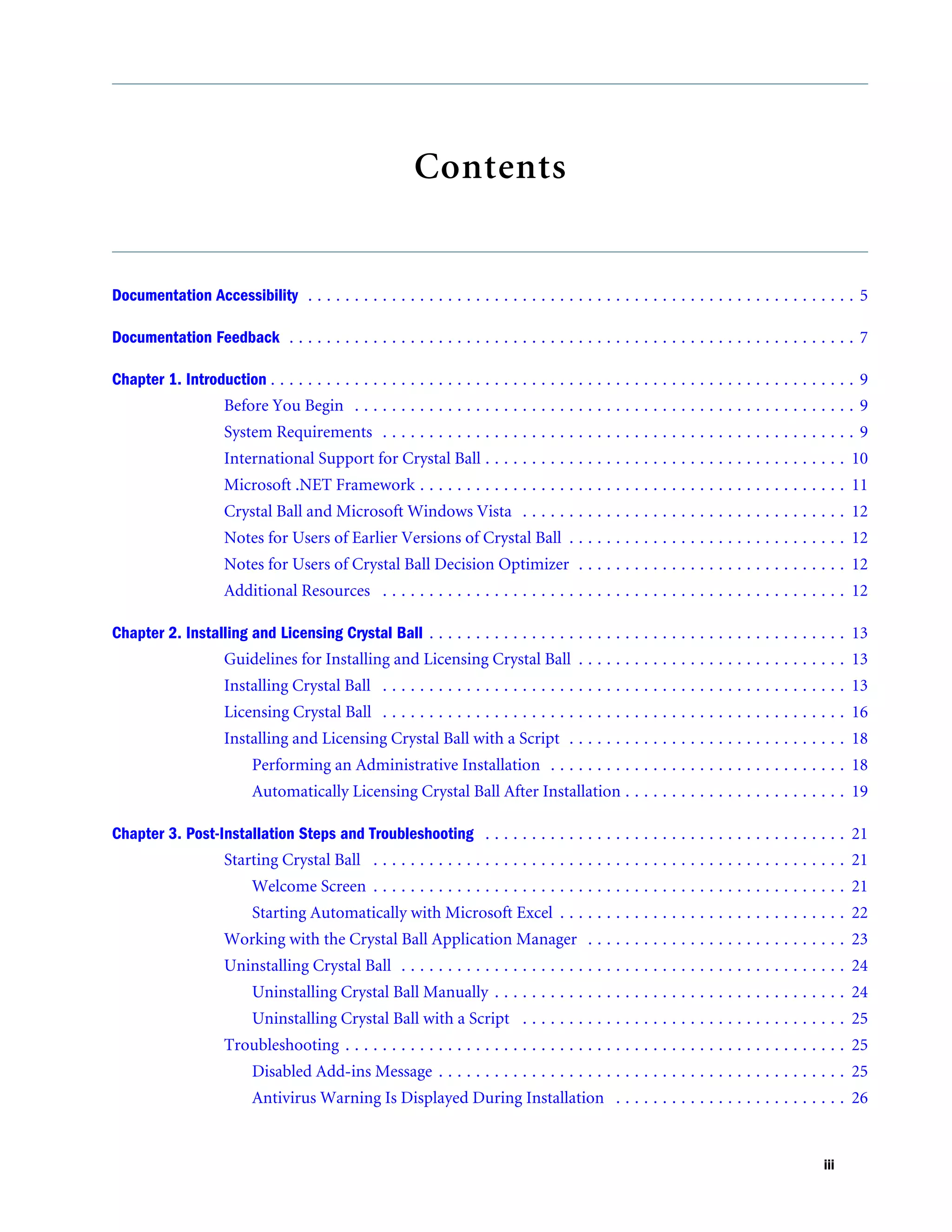 Crystal ball installation guide | PDF