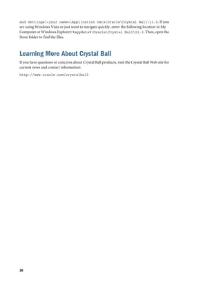Crystal ball installation guide | PDF