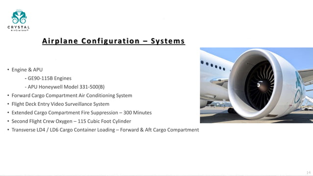 Crystal BBJ 777-200LR specifications | PPTX | Air Travel | Travel Type