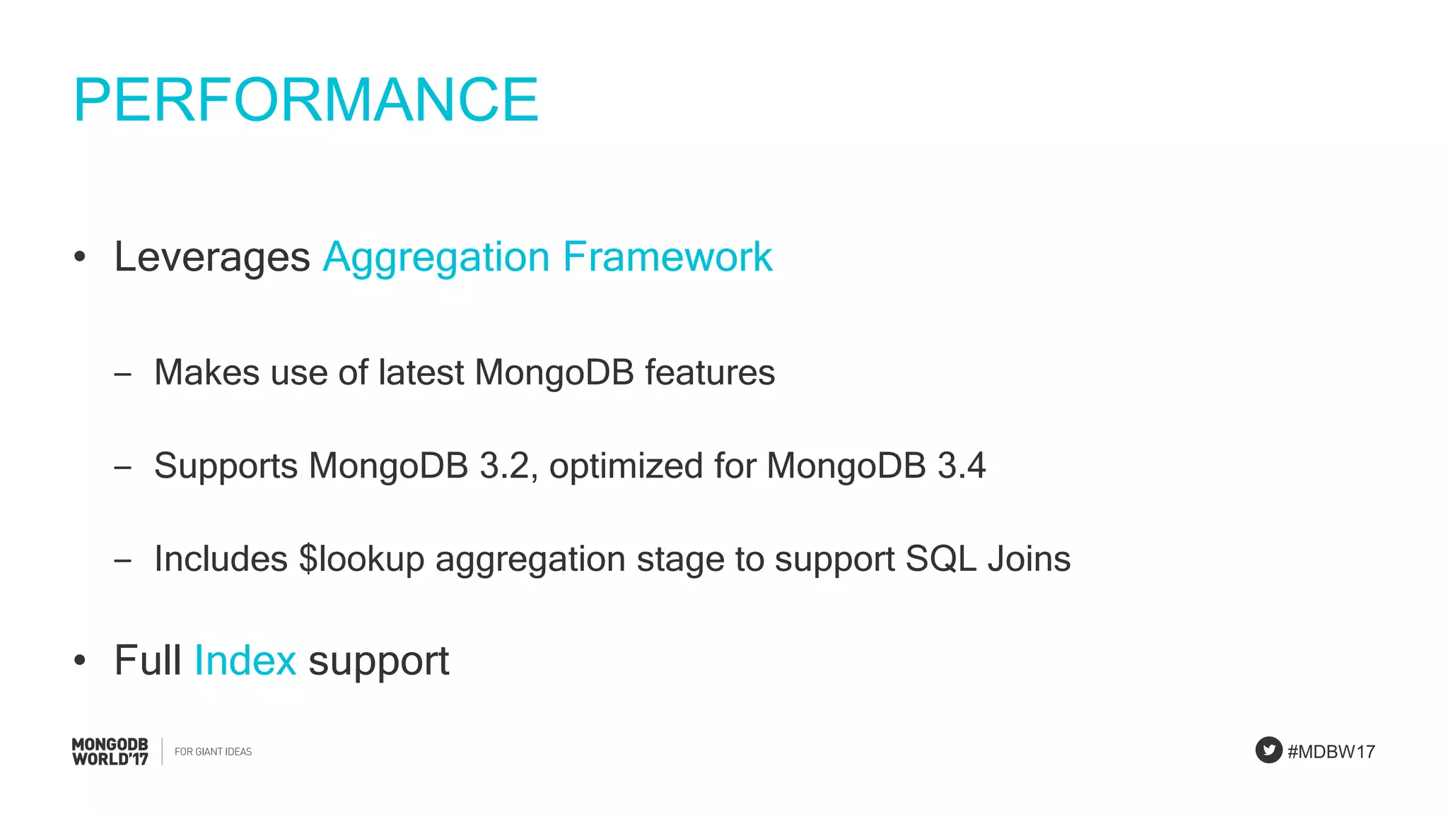MongoDB BI Connector & Tableau | PPT