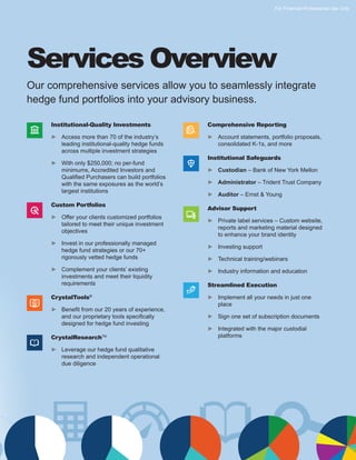 Crystal Capital Partners - Brochure | PDF