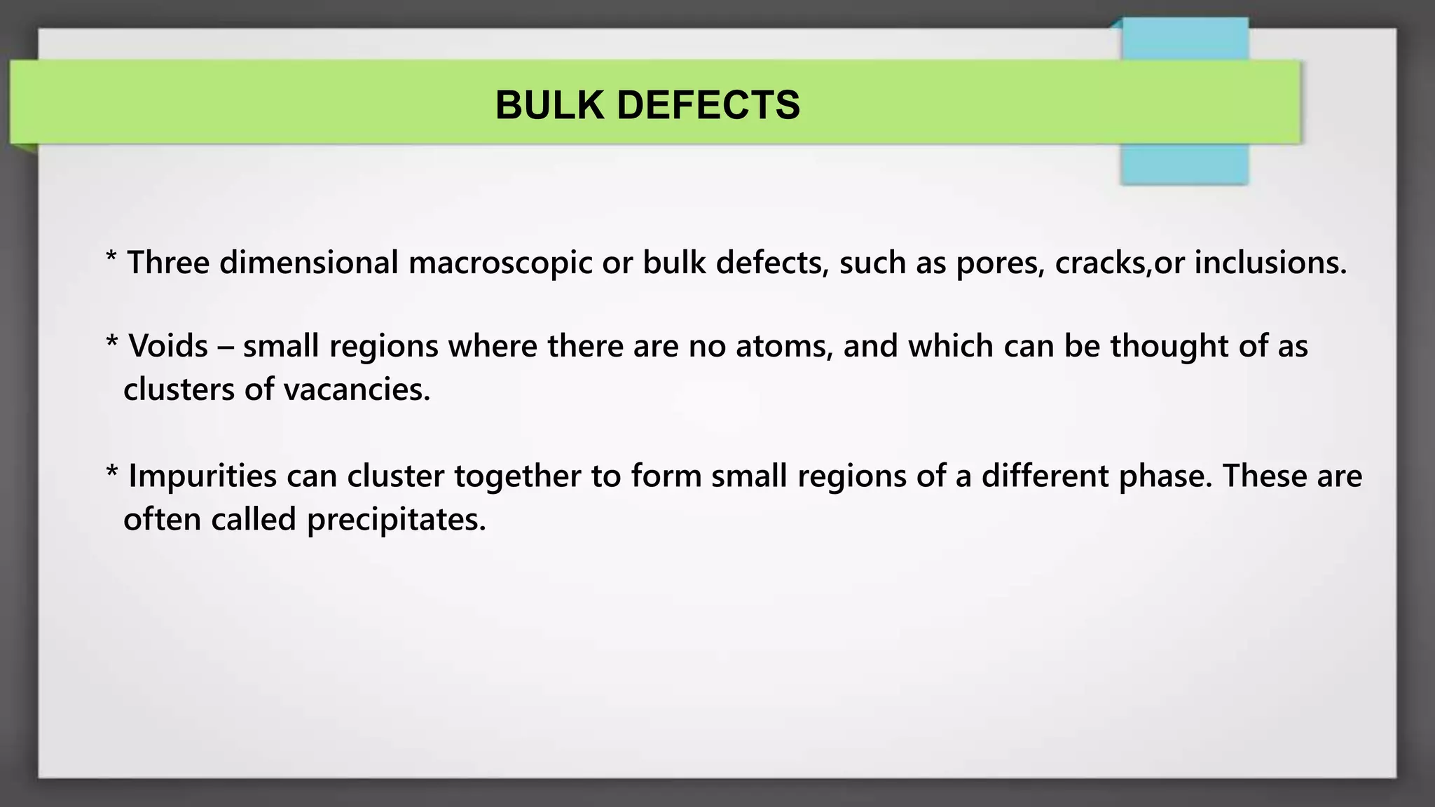 Crystal defect | PPT