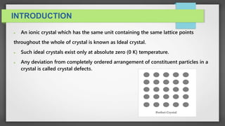 Crystal defect | PPT