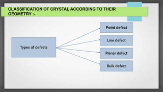 Crystal defect | PPT