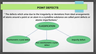 Crystal defect | PPT
