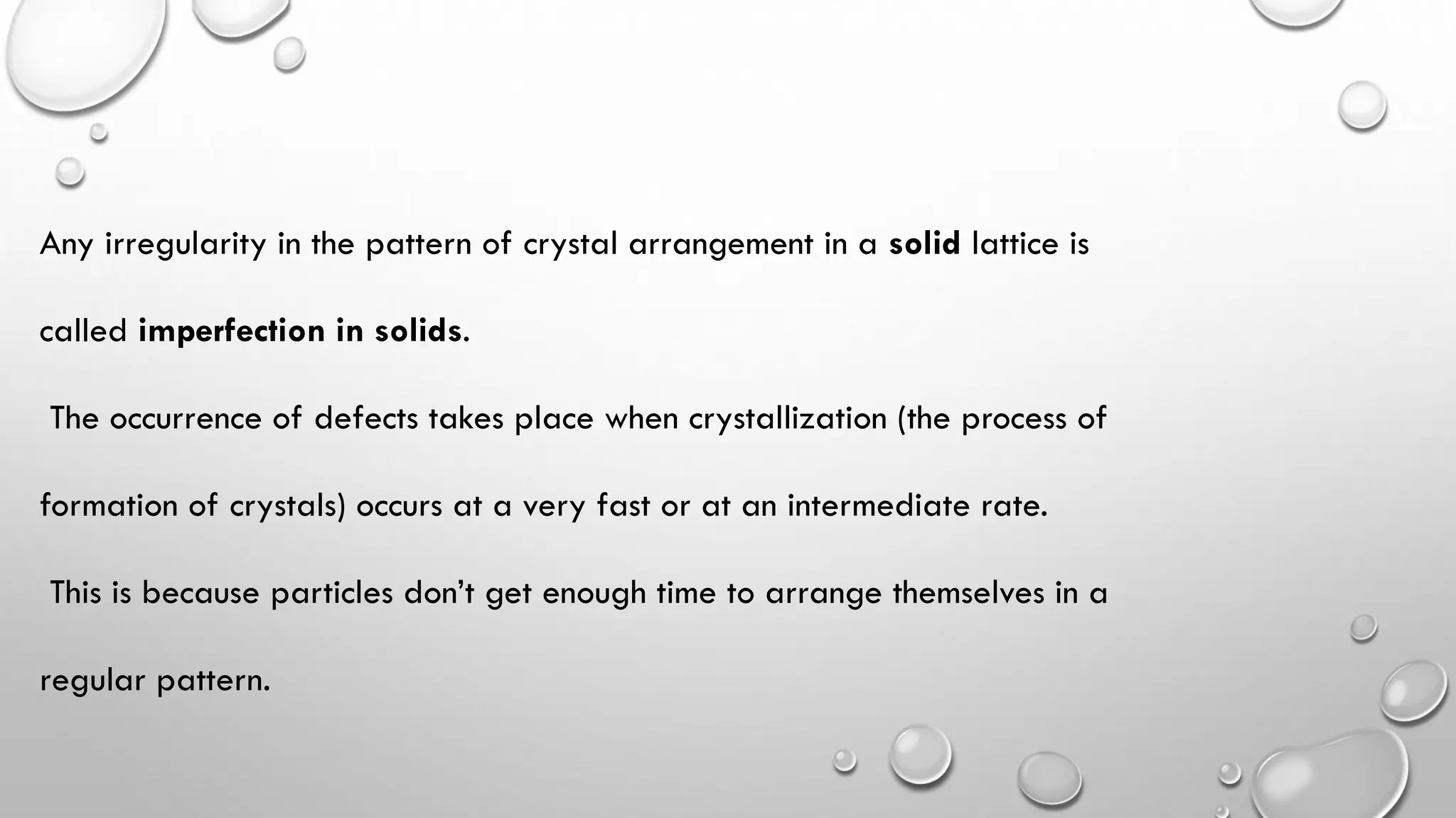 Crystal defects | PDF | Chemistry | Science