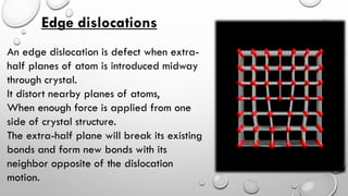 Crystal defects | PDF | Chemistry | Science