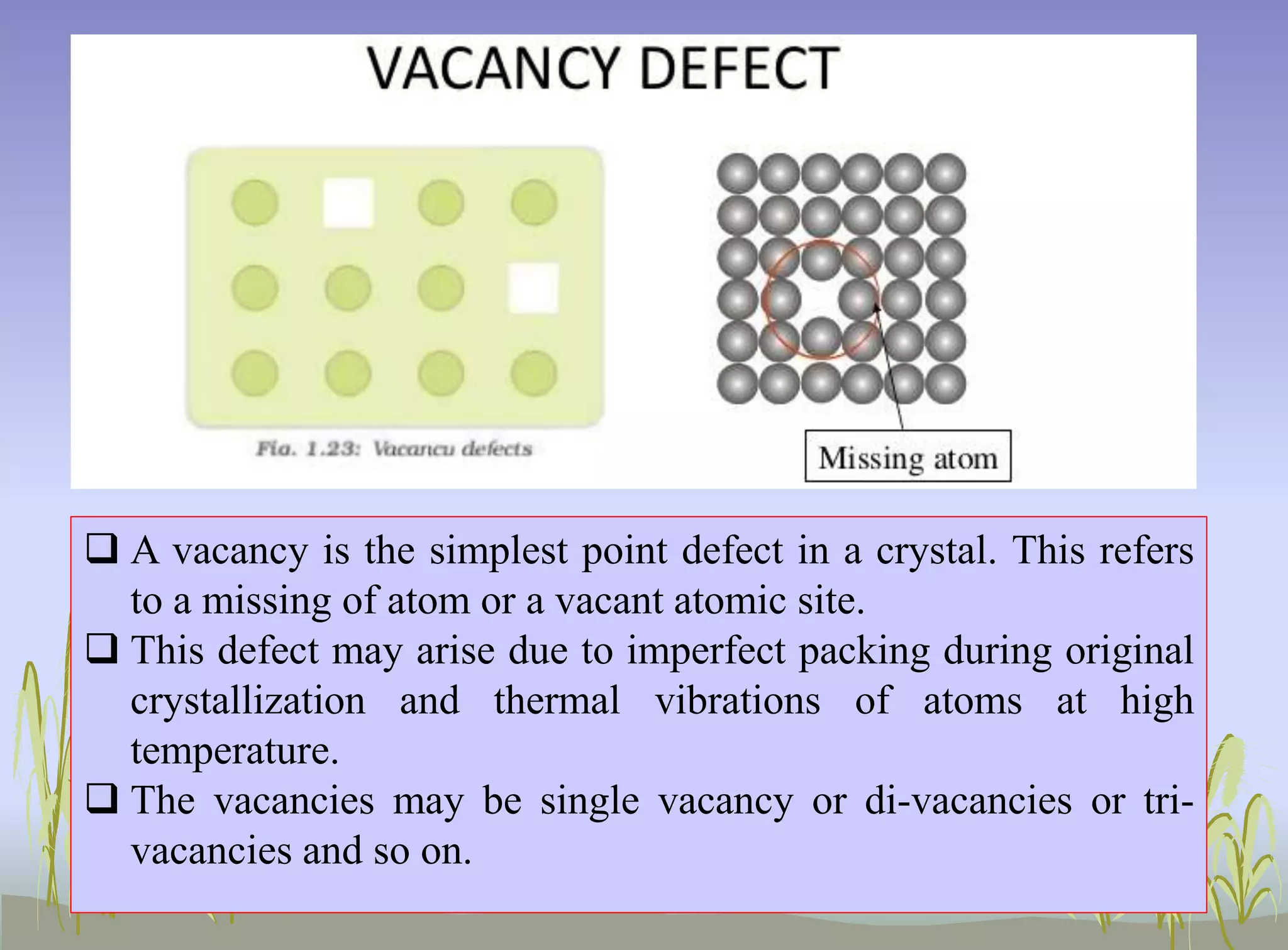 Crystal defects | PPTX