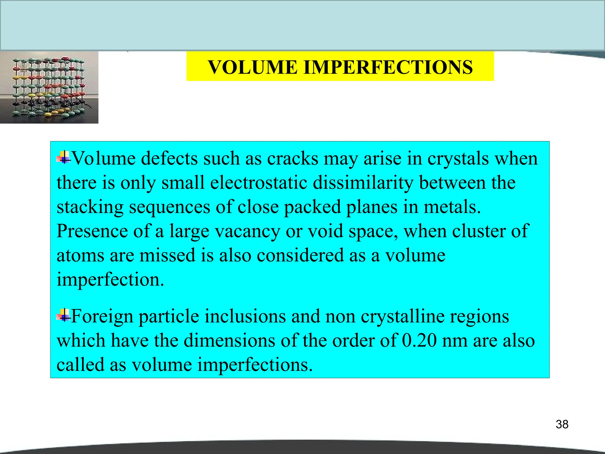 types of crystal defects, dislocations and descriptions | PPT
