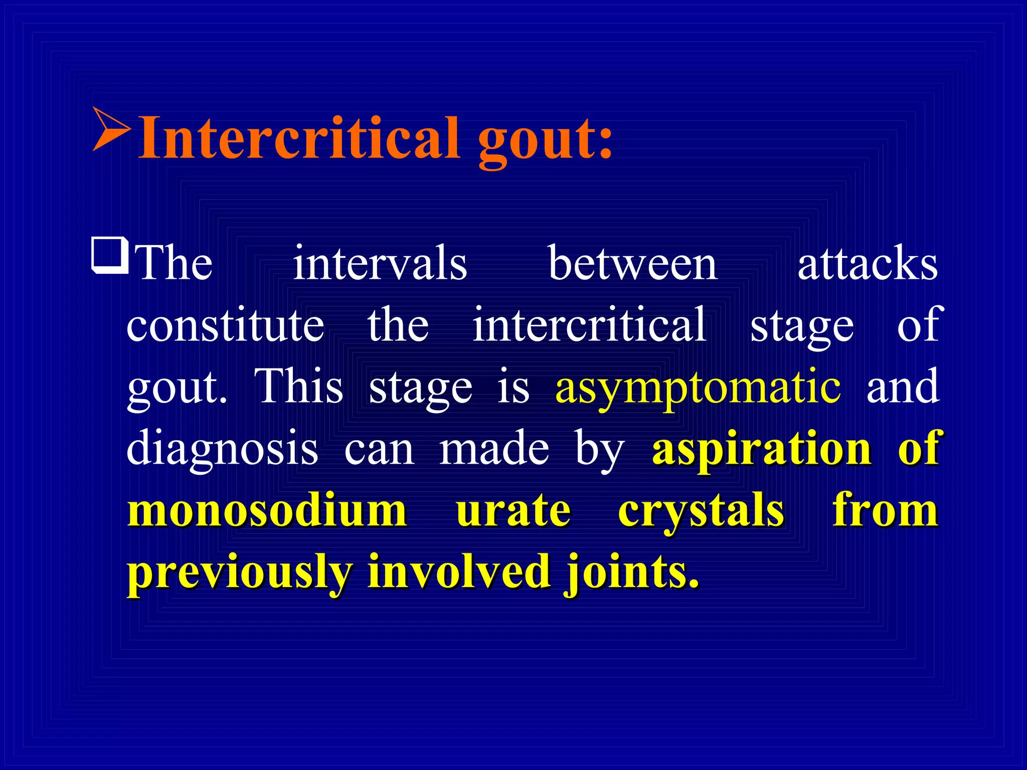 Crystal deposition diseases | PPT