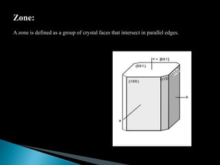 Crystal features and contact goniometer | PPT