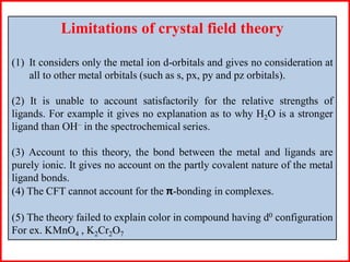 Crystal field theory | PPT