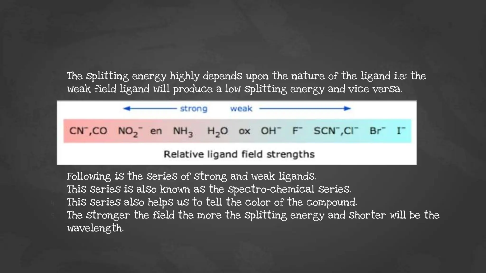 Crystal Field Theory in chemistry full detailed explanation | PPTX ...