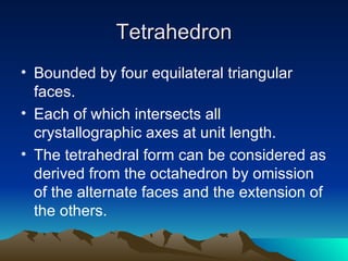 Crystal forms. | PPT