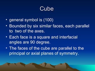 Crystal forms. | PPT