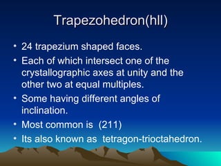 Crystal forms. | PPT