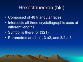 Crystal forms. | PPT