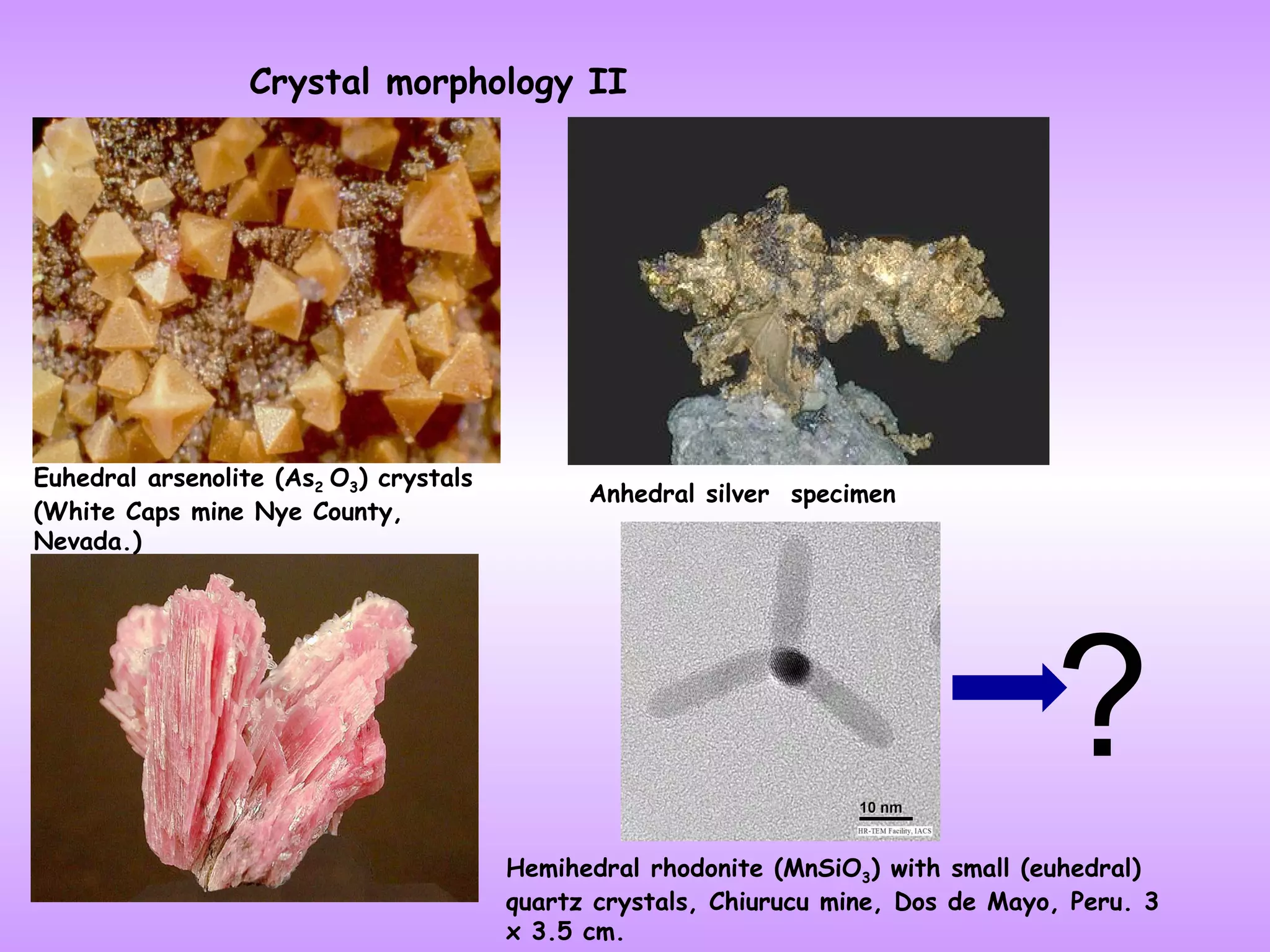 Crystal for teaching | PPT