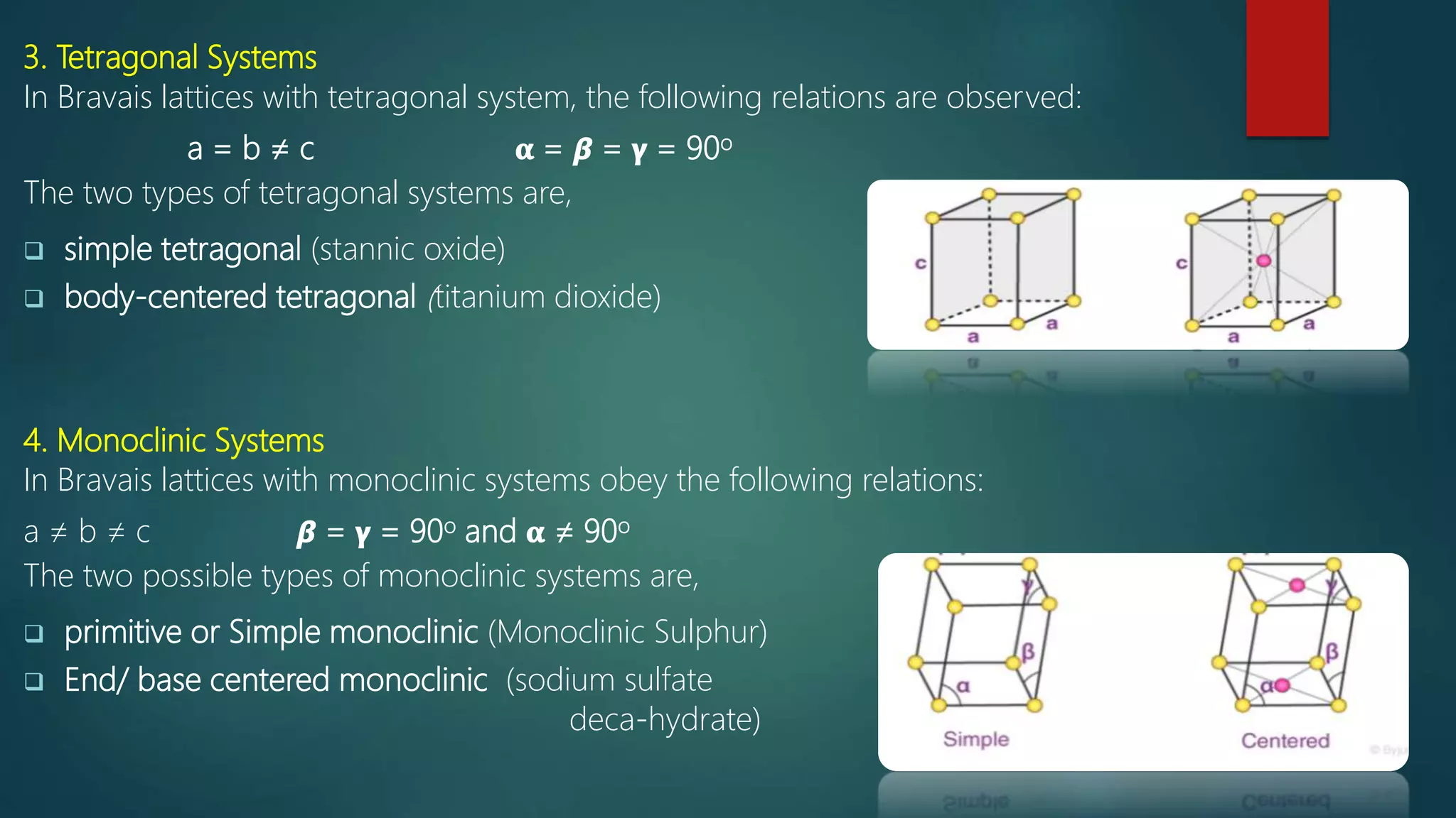 Crystal geometry and structure | PPTX