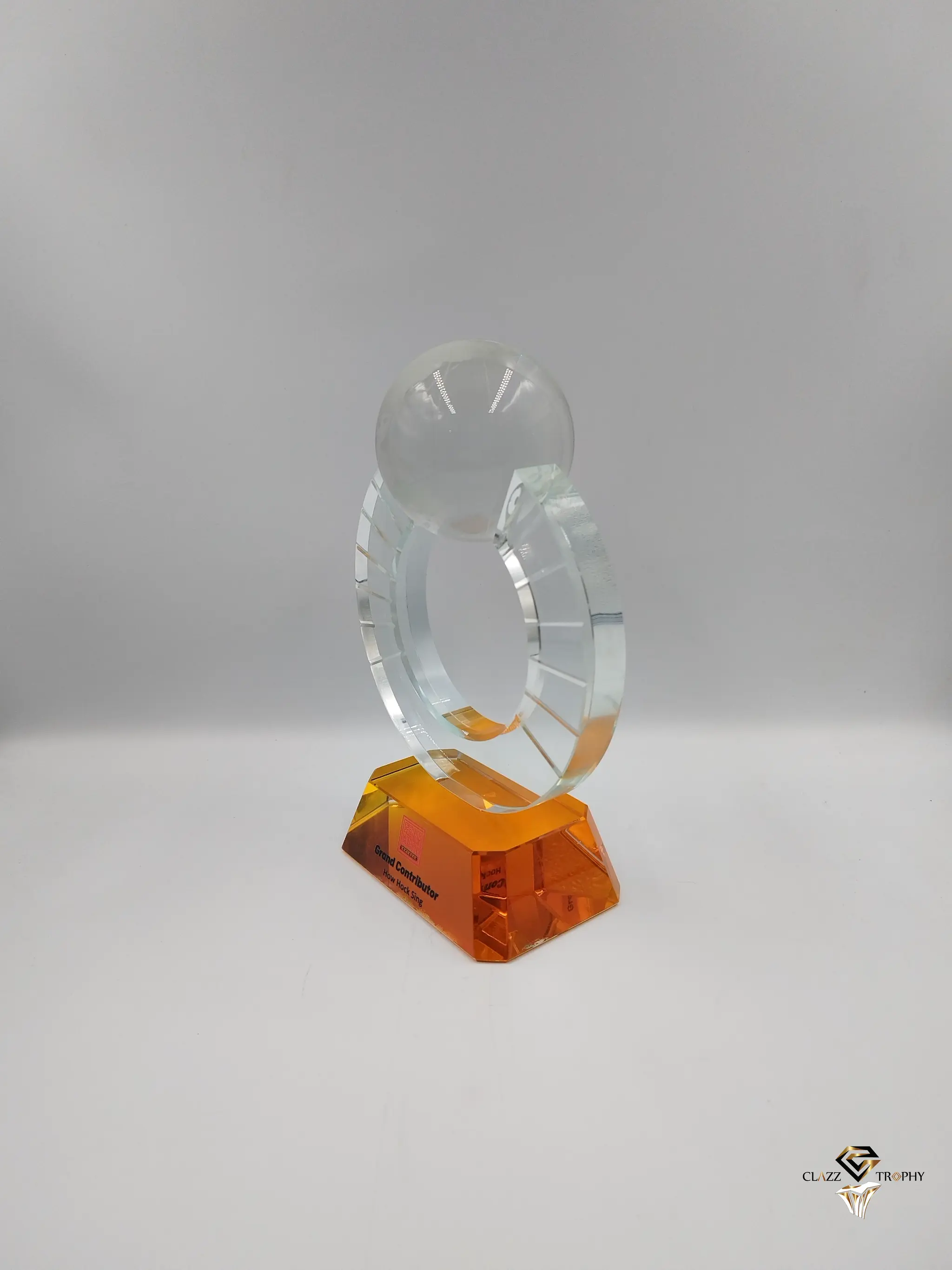 Crystal Globe Special Trophy made by Clazz Trophy Malaysia | #1 ...