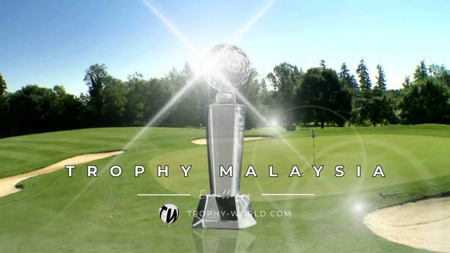 Crystal Golf Trophies at Trophy-World Malaysia | Custom Trophies & Plaques Supplier | PPT